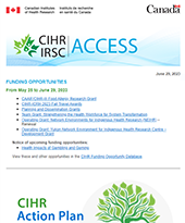 Access - CIHR
