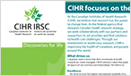 About us - CIHR